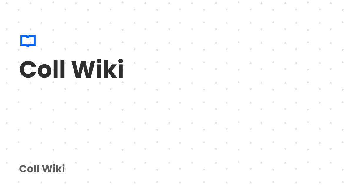 Coll Wiki