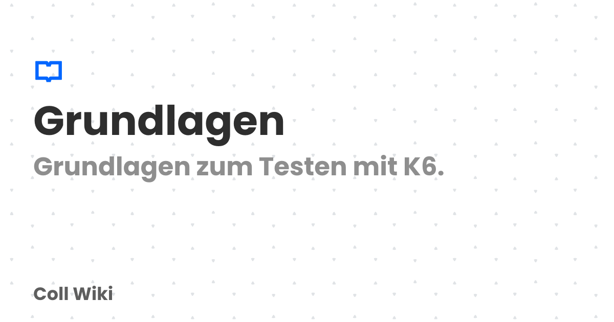 Grundlagen | Coll Wiki